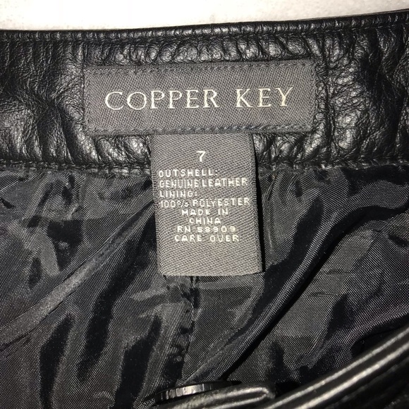 Copper Key | Pants & Jumpsuits | Copper Key Leather Pants | Poshmark